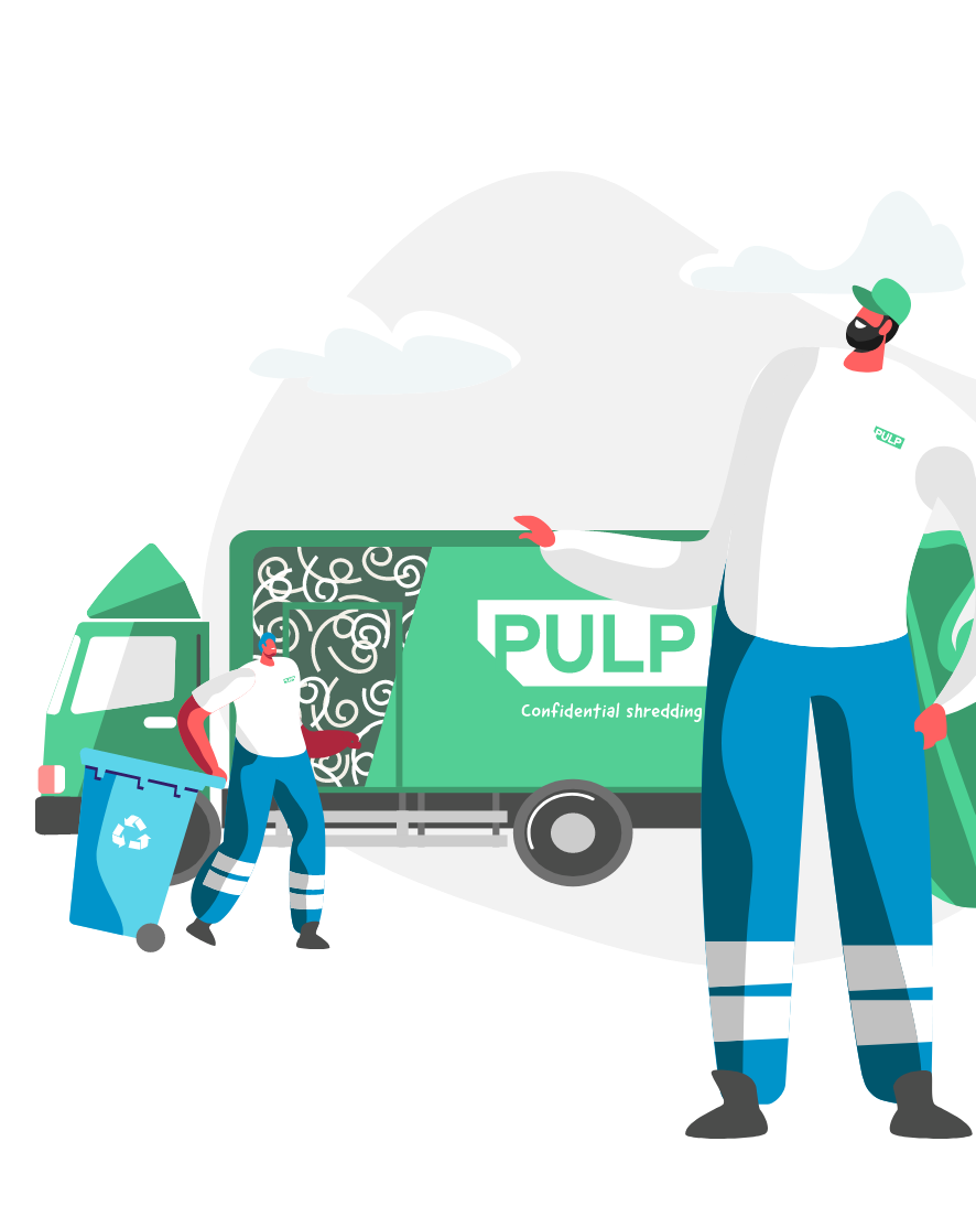 Confidential Paper Shredding | Shredding Services Dublin | Pulp