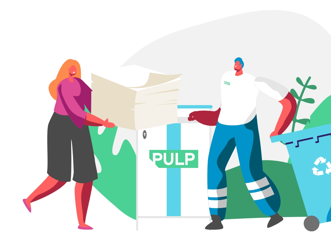 Confidential Paper Shredding | Shredding Services Dublin | Pulp